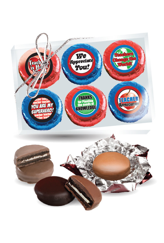 Teacher Appreciation Chocolate Oreo 6pc Gift Box