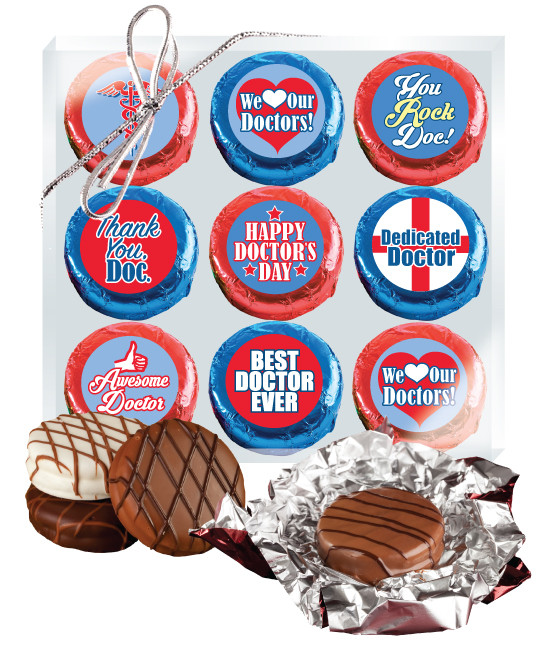 Doctor Appreciation 9pc Chocolate Oreo Box