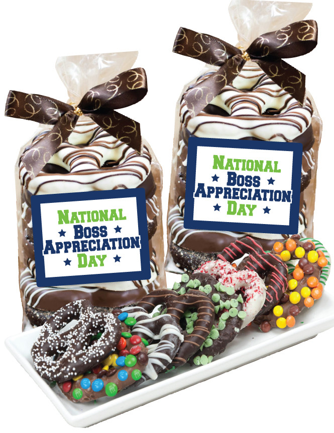 Best Boss Gourmet 8pc Chocolate Pretzel Bag