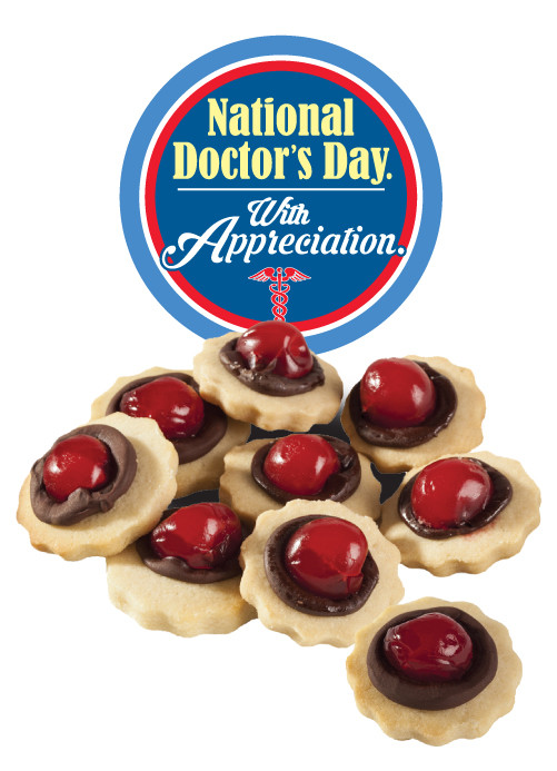 Doctor Day Chocolate Cherry Butter Cookies
