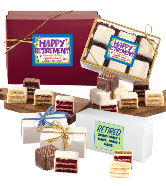 Retirement Petit Fours Gift