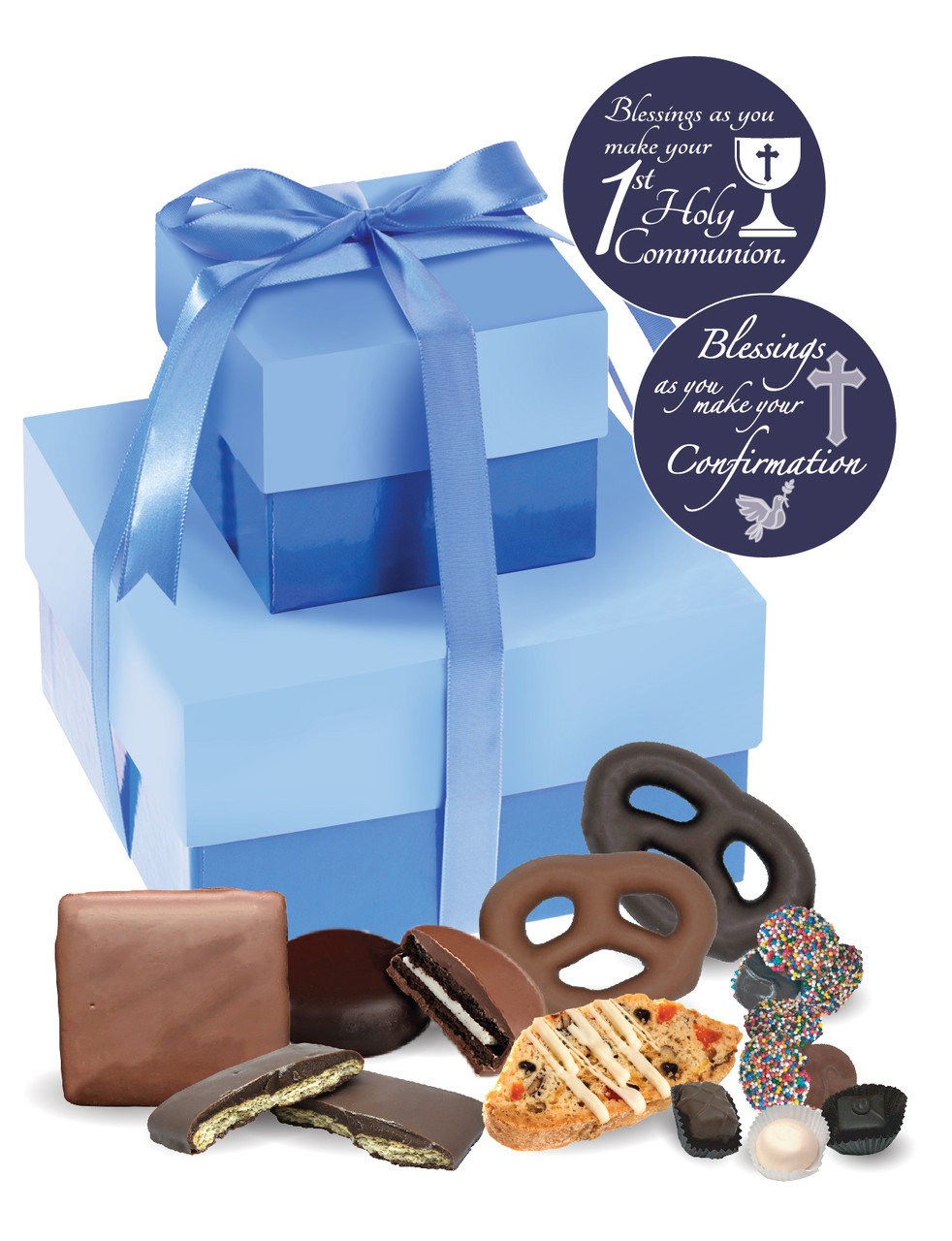 Communion/Confirmation 2 Tier Tower of Treats