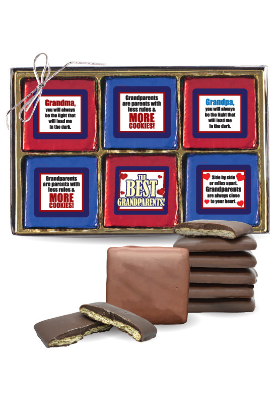 Grandparents 12pc Chocolate Graham Box