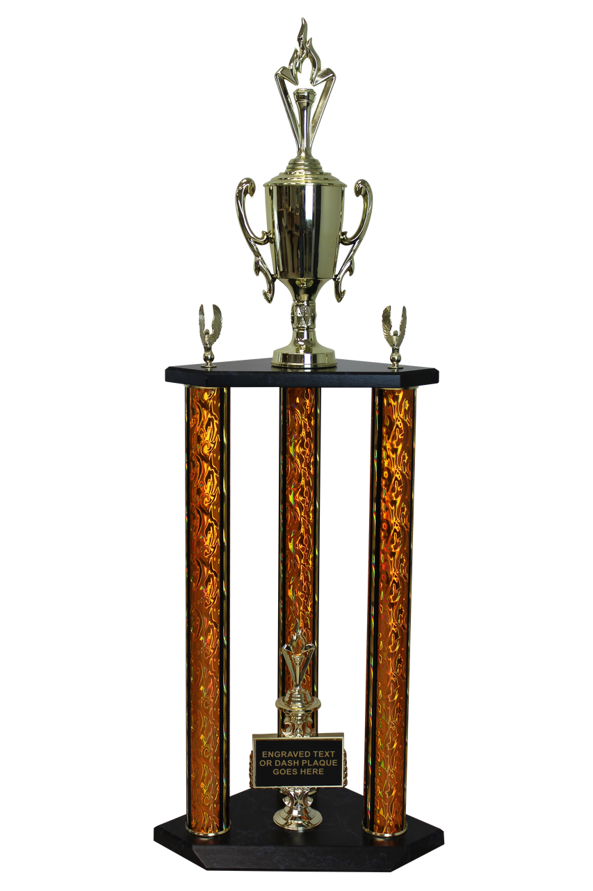 Three column Trophy | Trophy Outlet | Orders Over $105 Ship Free