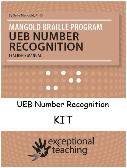 Mangold UEB Number Recognition Kit - Exceptional Teaching
