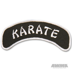 AWMA® Arch Patches - Karate - Koch Martial Arts