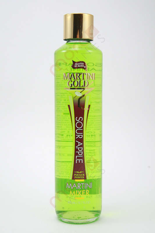 Master of Mixes Martini Gold Sour Apple Martini Mixer 375ml - MoreWines Master of Mixes Martini Gold Sour Apple Martini Mixer 375ml - MoreWines