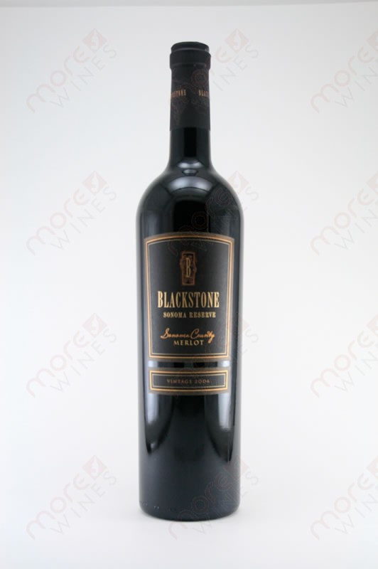Blackstone Sonoma Reserve Merlot 750ml - MoreWines