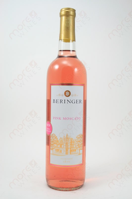 Beringer Pink Moscato 750ml - MoreWines