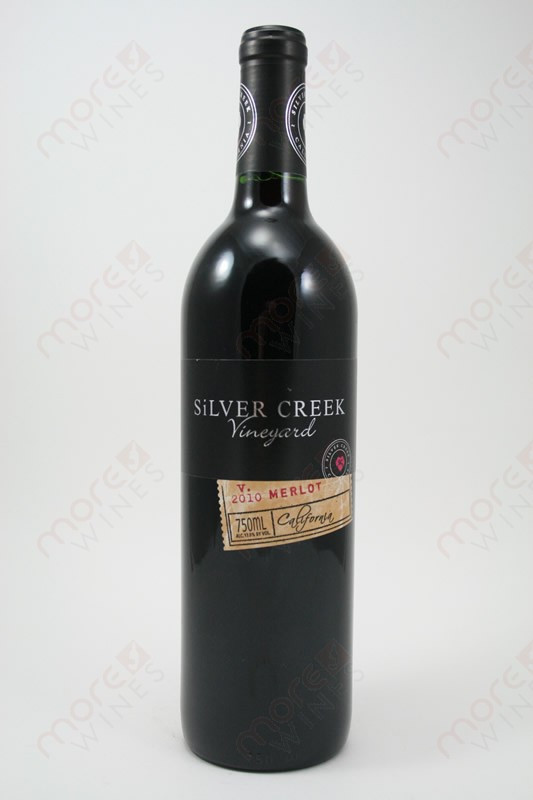 Silver Creek Merlot 2010 750ml - MoreWines