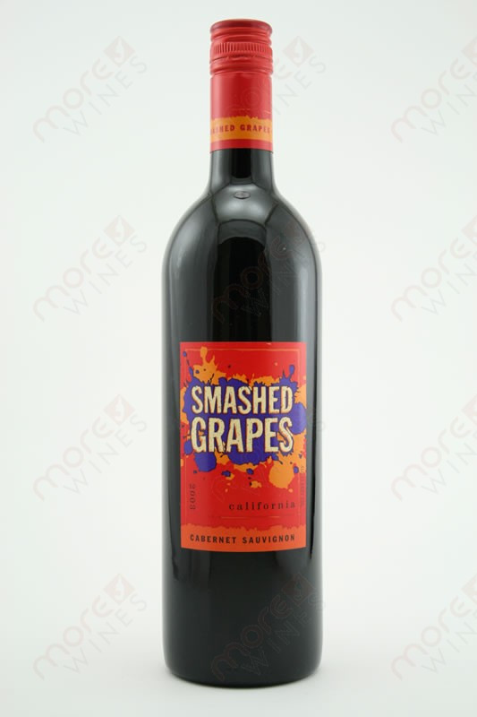 Smashed Grapes Cabernet Sauvignon 2003 750ml - MoreWines