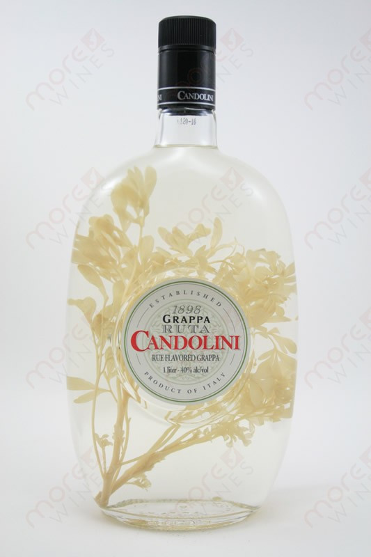 Candolini Ruta Grappa Rue Flavored 1L - MoreWines