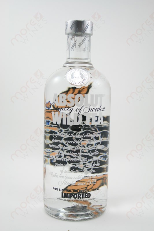 Absolut Wild Tea 750ml - MoreWines