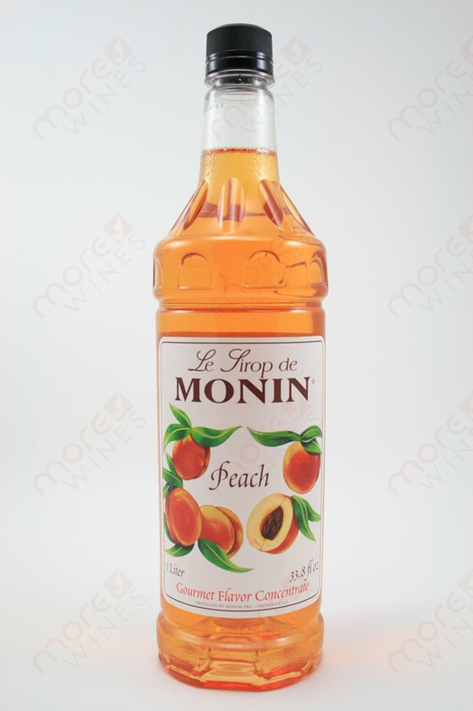 Monin Peach Concentrate 1L - MoreWines