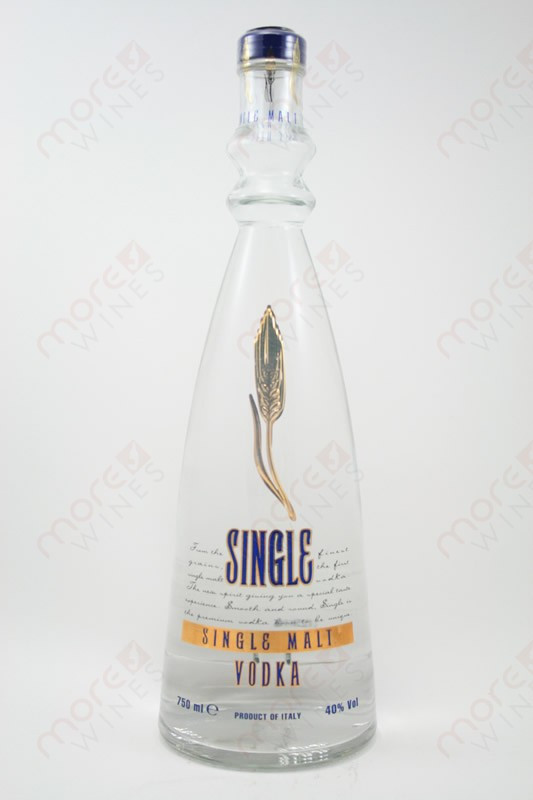 Single Vodka 750ml - MoreWines