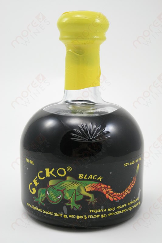 Gecko Black Reposado Tequila 750ml - MoreWines