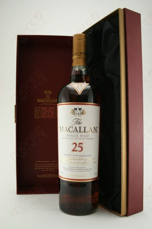 Macallan Scotch 25