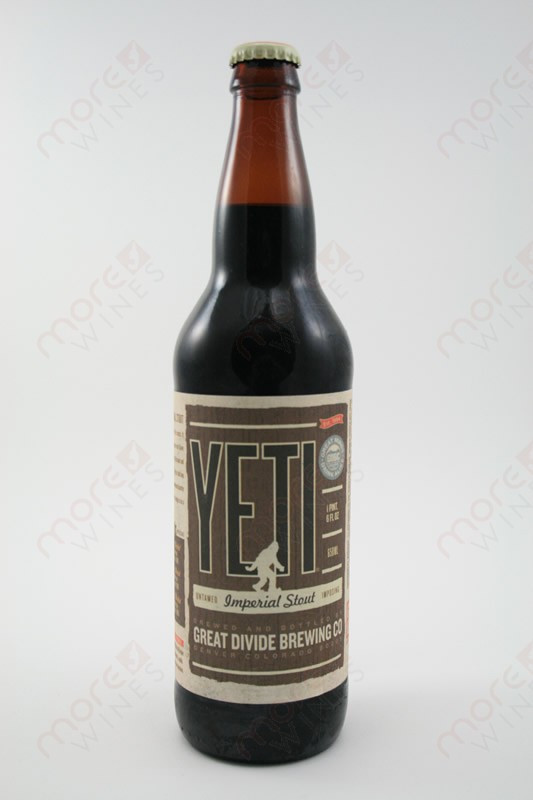 Great Divide Brewing Yeti Imperial Stout 22fl oz - MoreWines