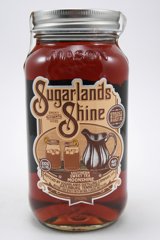 Sugarlands Shine Southern Sweet Tea Moonshine 750ml - MoreWines
