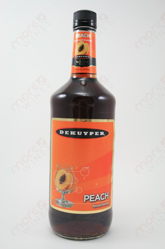 Dekuyper Peach Flavored Brandy 1L - MoreWines