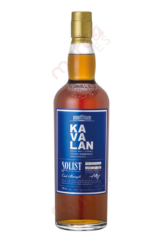 Kavalan Solist Vinho Barrique Single Cask Strength (Bottle 034/218 ...