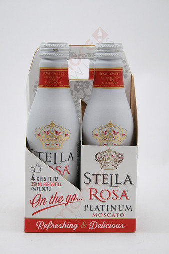 Stella Rosa Platinum Moscato 4 Pack 250ml - MoreWines