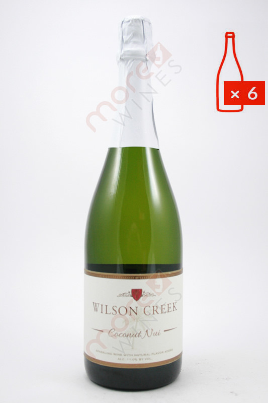 Wilson Creek Coconut Nui Sparkling Wine 750ml (Case of 6) FREE SHIPPING ...