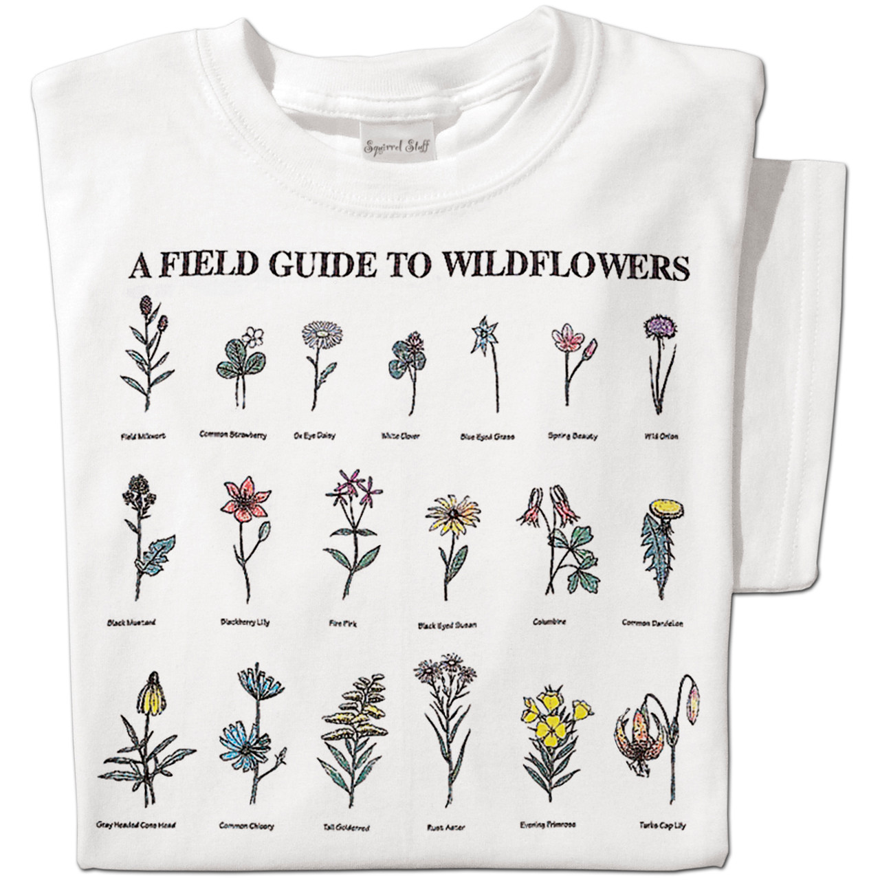 Field Guide to Flowers | Nature T-shirt