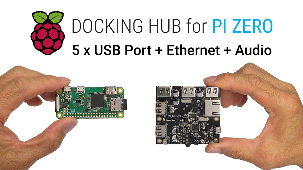The World's First Raspberry Pi Zero Docking Hub Launches Crowdfunding ...