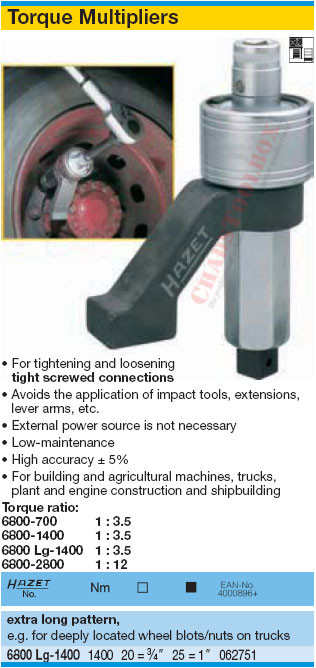 HAZET 6800-1400 FORCE MULTIPLIER - ChadsToolbox.com Inc