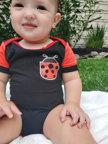 Ladybug Bodysuit | Doodle Pants