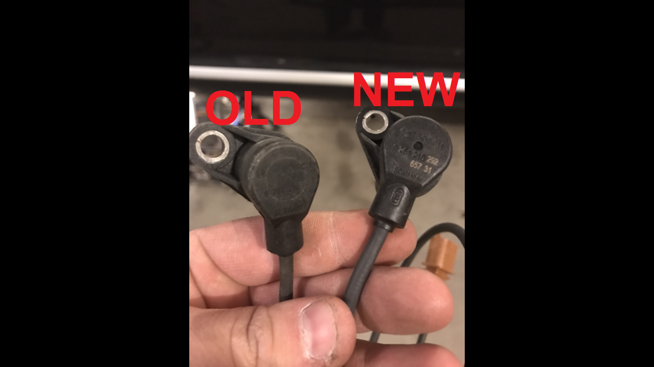 Replacing Porsche Cayenne 957TT Crank Position Sensor - Momentum Worx