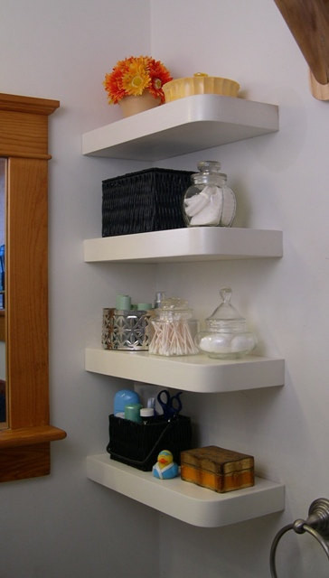 corner wall shelves