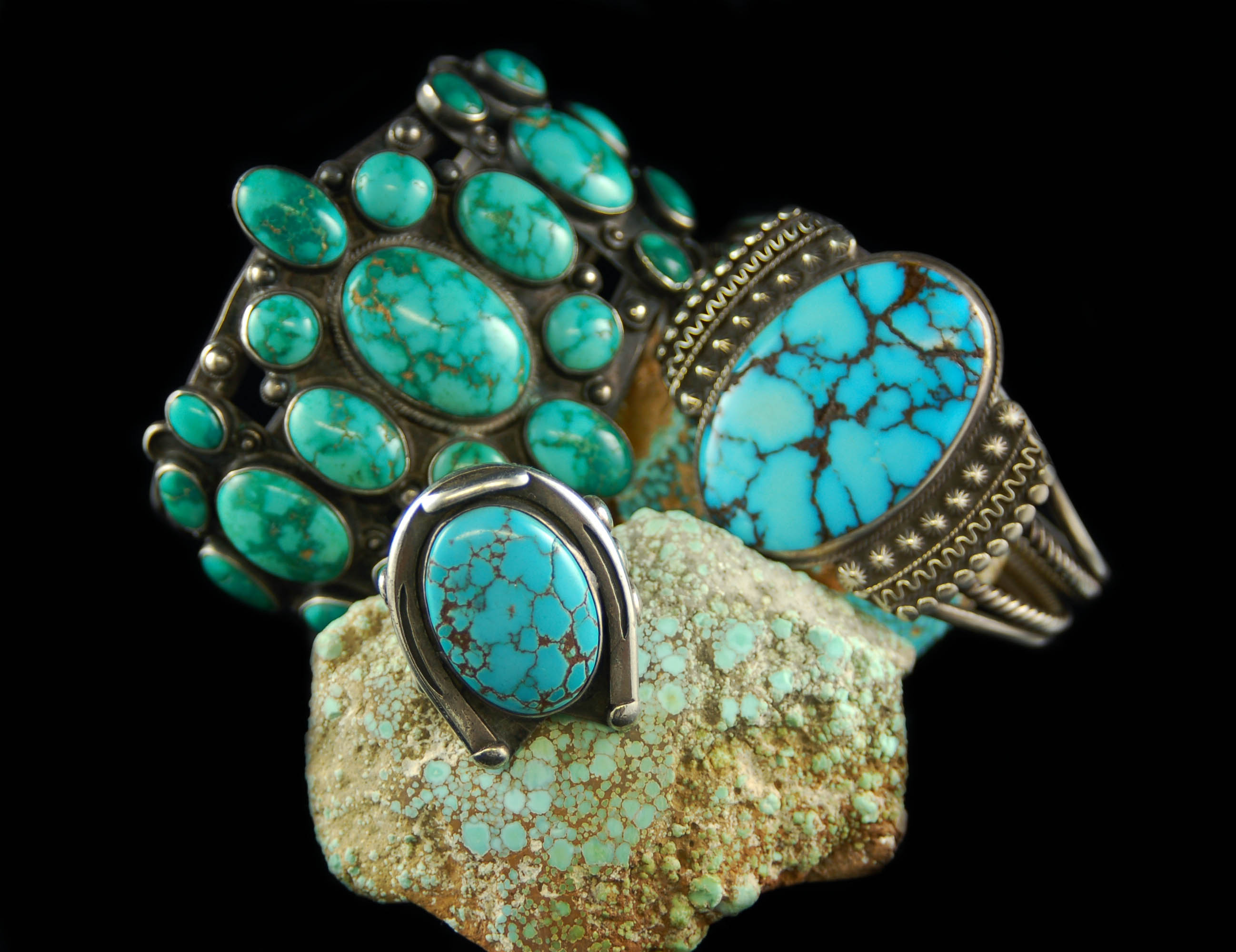Antique Turquoise Jewelry - Durango Silver Company