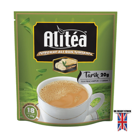 Bag of 18 x 20g Tea Tongkat Ali Alicafe Ali Cafe Power Root Sachets ...