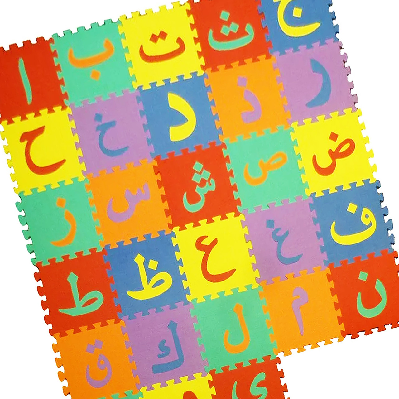 Large Size Foam Puzzle Arabic Alphabet Number Floor Mat Educational ...