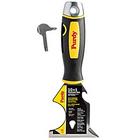 Purdy 10 in 1 Multi Tool Stainless Steel Scraper Putty Knife Hammer Tip ...