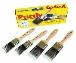 PURDY Monarch Elite ME4 4piece Brush Set - 2x1.5" & 2x2" Brushes ...