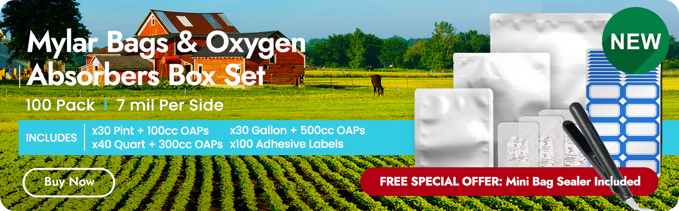 7 Mil Mylar Bag Sample Kit | PackFreshUSA