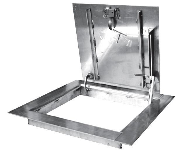 30" x 30" Steel Floor Access Door - MiFAB - California Access Doors