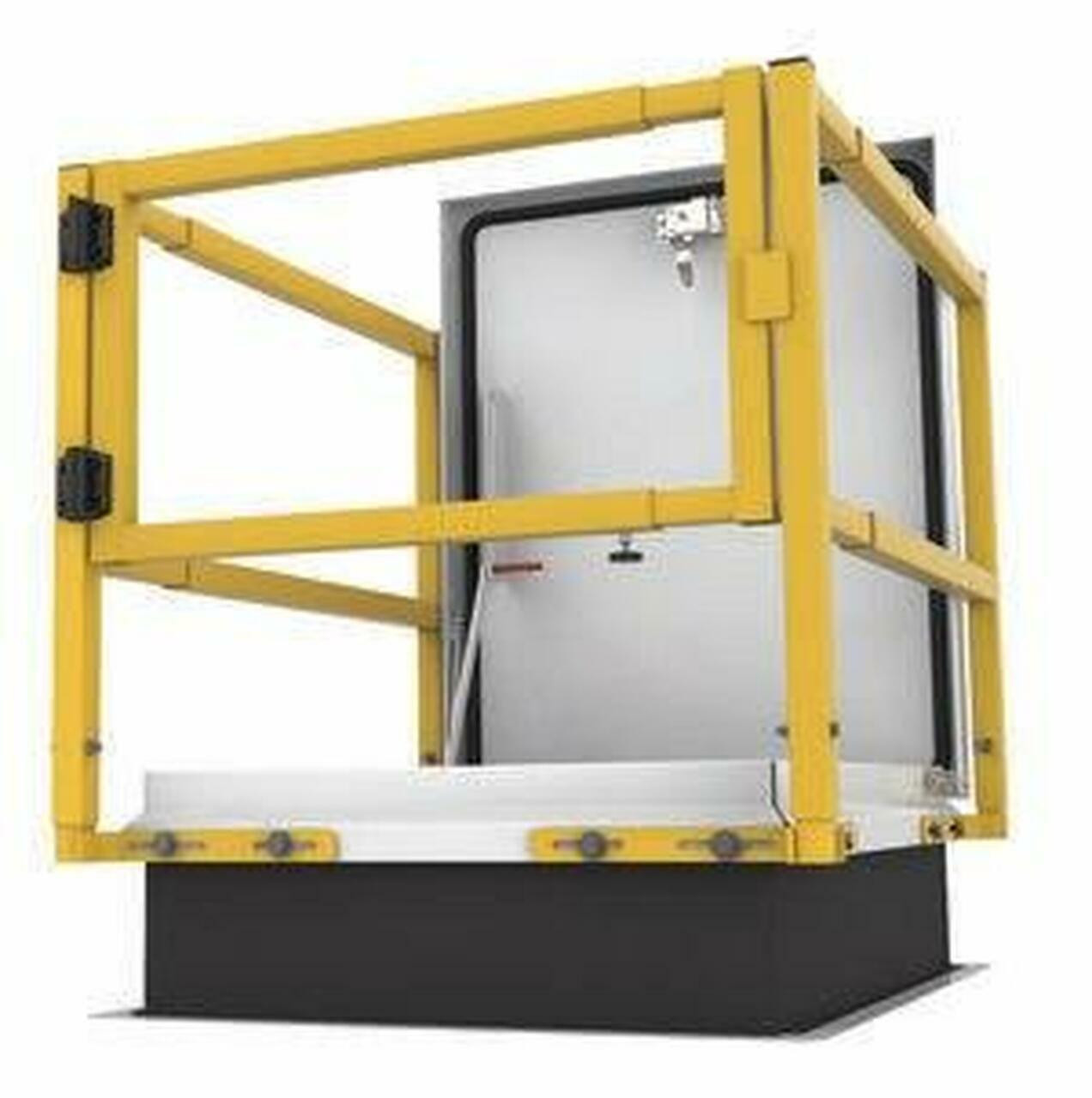 SAF-T-RAIL Standard Retrofit Safety Railing Ladder Access