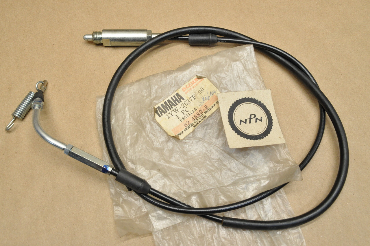 NOS Yamaha 1987-89 YFM350 Moto-4 Reverse Lever Control Cable #2 1YW ...