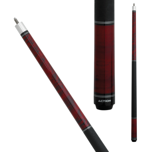 Burgundy Action Pool Cues RNG02