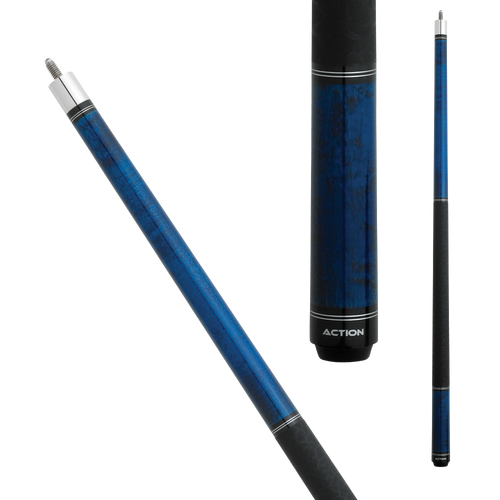 Blue Action Pool Cues RNG04