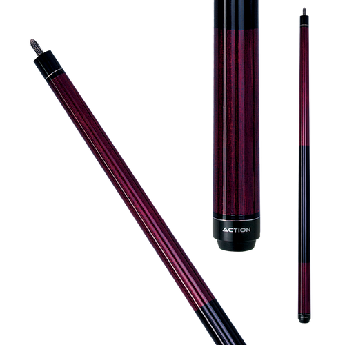 Burgundy Action Pool Cues STR05