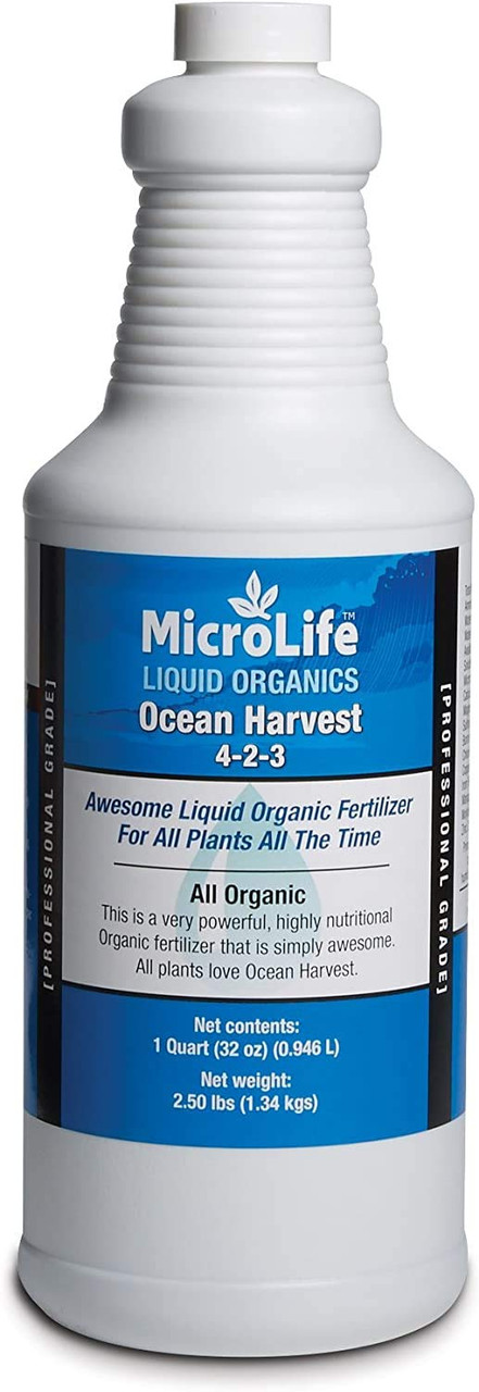 MicroLife Ocean Harvest (4-2-3) Professional Grade Organic Liquid ...