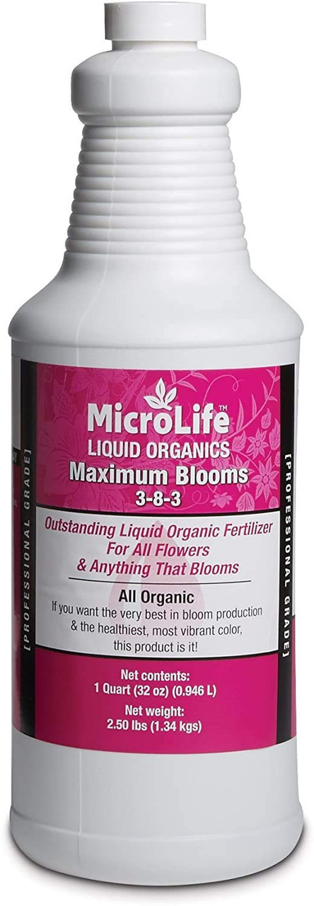 MicroLife Maximum Blooms (3-8-3) Professional Grade Organic Liquid ...