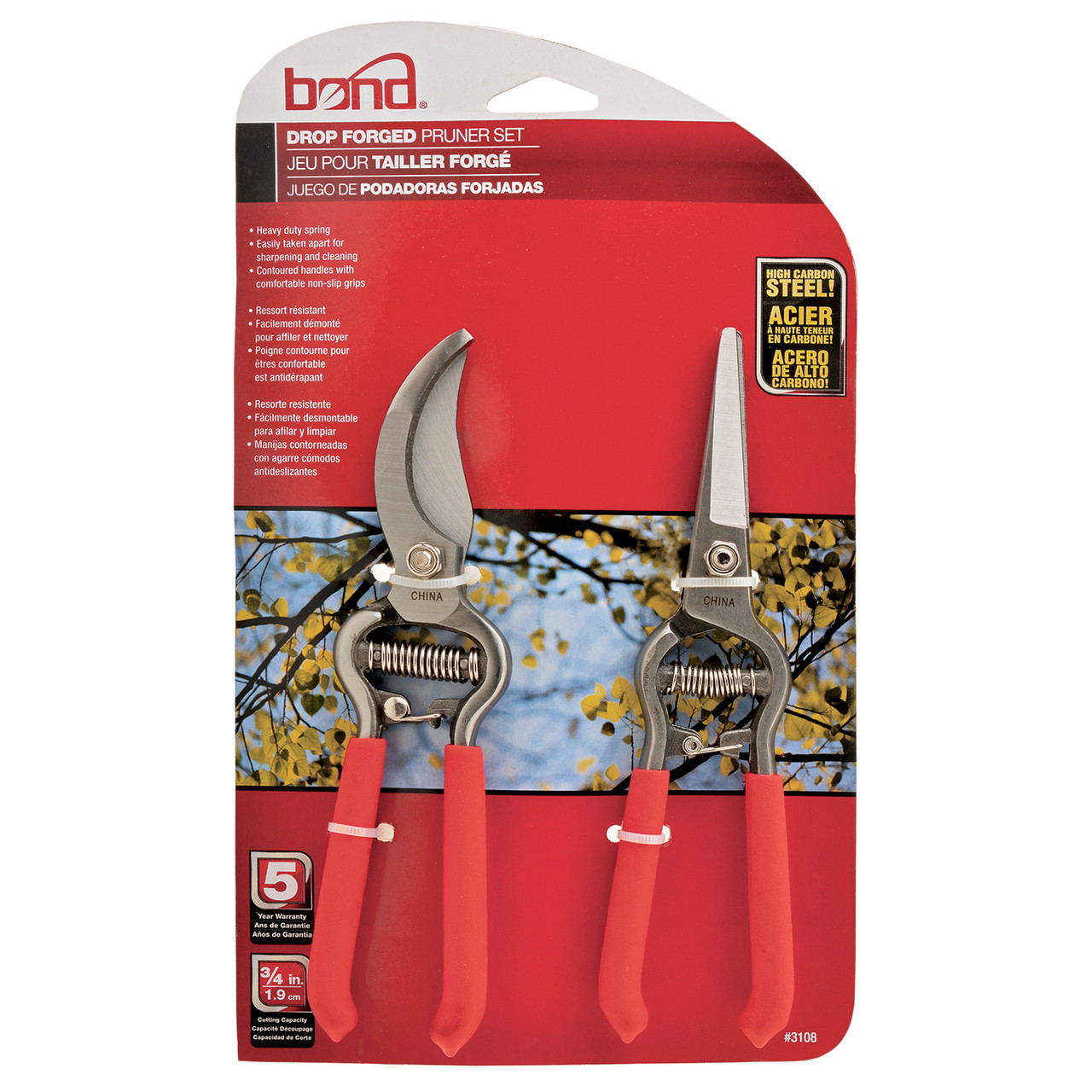 DROP FORGED PRUNING SET - AG Organics