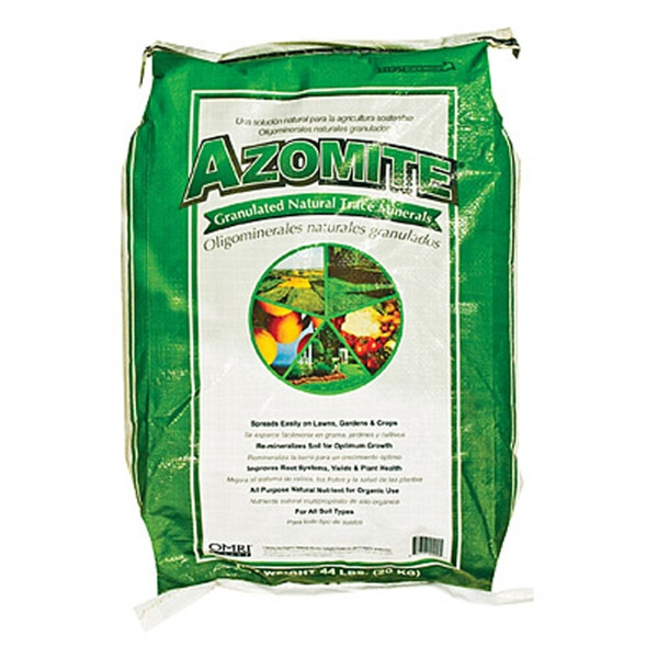 Azomite Granulated 44 lb Bag (Green Bag) - AG Organics