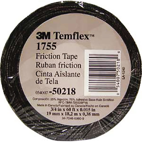 3M 1755 Temflex Friction Tape 3 4 X 60 3m-1755-temflex-friction-tape-3-4-x-60
